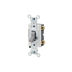 Electric Motor Shop | Leviton® 1221-SGY Grounding AC Quiet Toggle ...